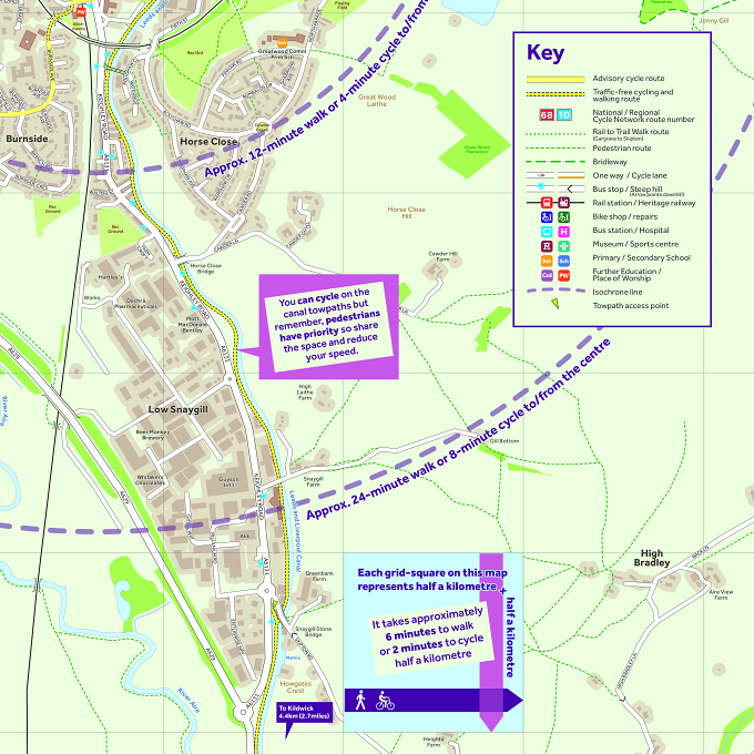 Active Travel Map: Skipton by FourPoint Mapping