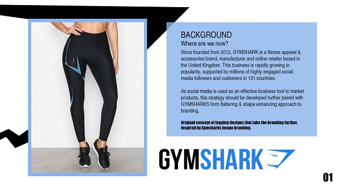 GYMSHARK, Presentation & Pitch by Akira Hartshorne for GYMSHARK
