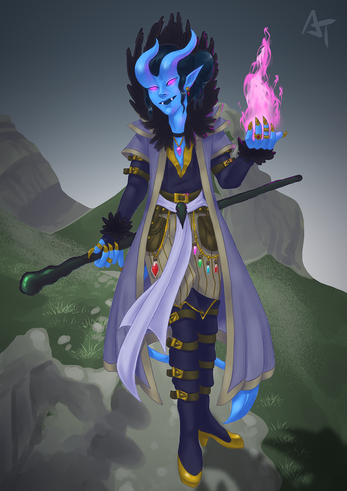 D&D Character Design by Ren McCarthy