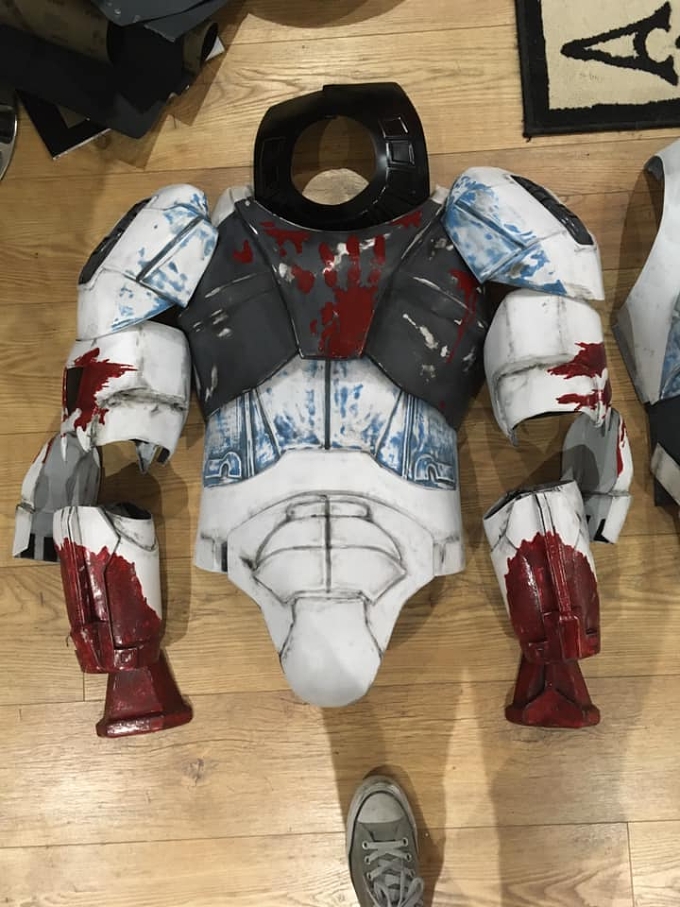 Republic Commando Armour Build by Alea Holland