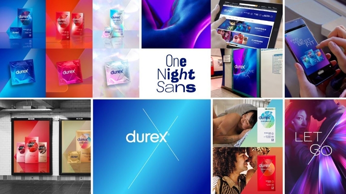 Durex's new visual identity by Design Bridge and Partners for Durex