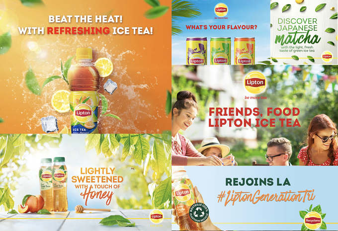 Lipton: Highlight Typeface by Design Bridge and Partners for PepsiLipton