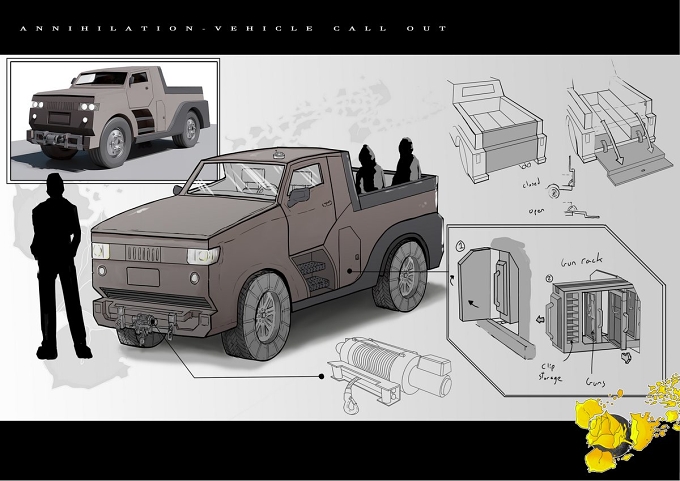 Annihilation Concept Art (Multiple Pages) by Robert MacIver
