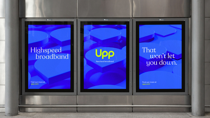 UPP brand identity by Interbrand London for UPP