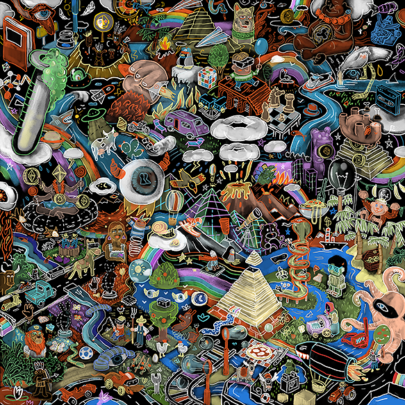 Metaverse NFT Puzzle by Francesco Orazzini