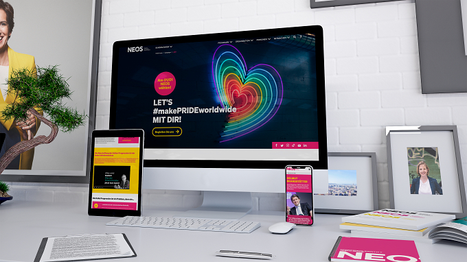 NEOS webdesign by Ondrej Hauser for NEOS – Das Neue Österreich und ...