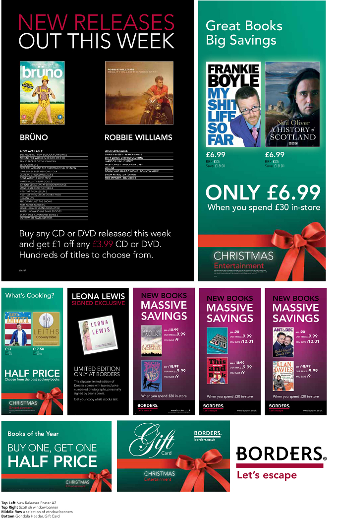 Borders PLC by Colin for Borders