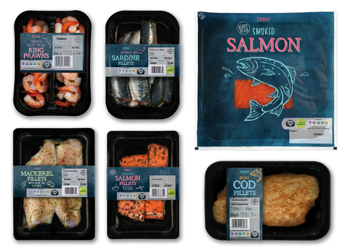 Tesco: Packaging Design by R Design Ltd for Tesco