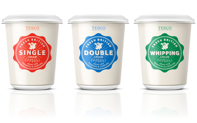 Tesco: Packaging Design by R Design Ltd for Tesco