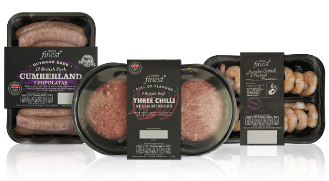 Tesco Finest: Packaging Design by R Design Ltd for Tesco