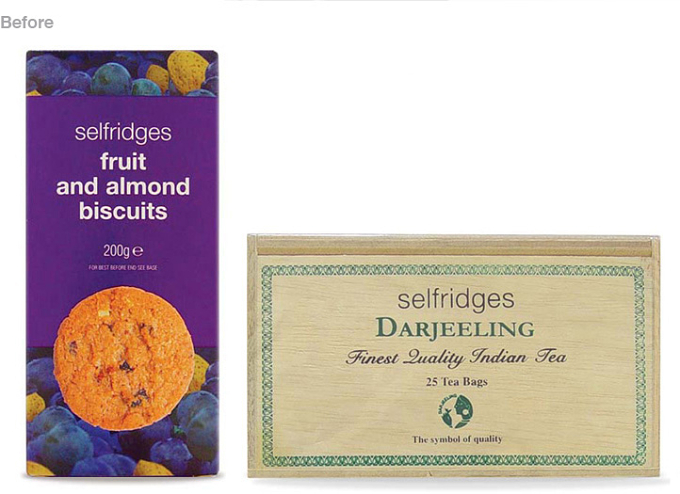 Selfridges: Brand Identity and Packaging Design by R Design Ltd for ...