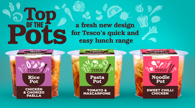 Tesco: Packaging Design by R Design Ltd for Tesco