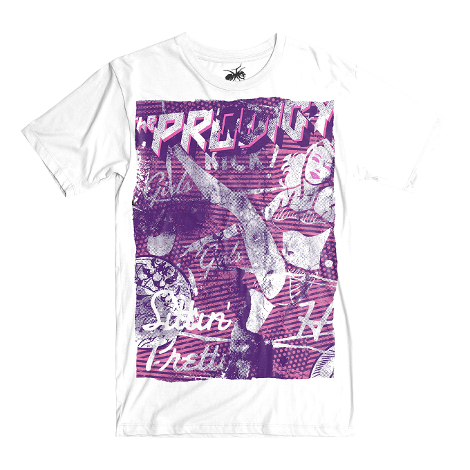 The Prodigy - rebrand and merchandise by Neil Davies for The Prodigy