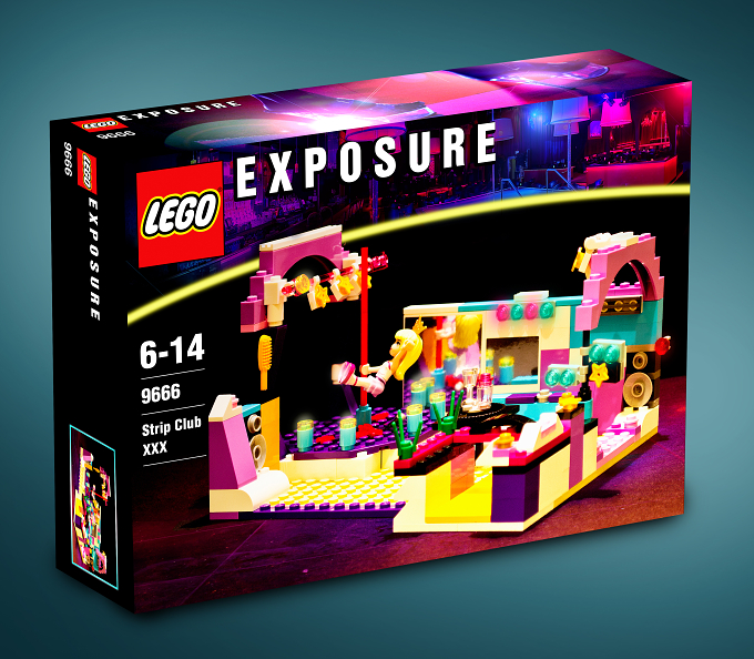 Critical Design - LEGO Strip Club by James Barnicoat