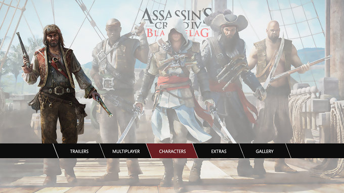 ASSASSINS CREED IV BLACK FLAG UX/UI Design by Helen Fricker