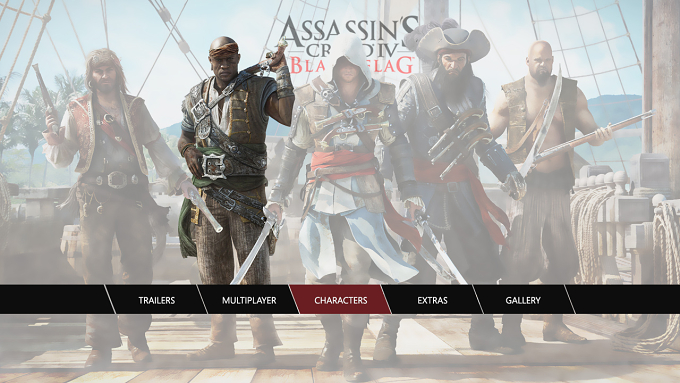 ASSASSINS CREED IV BLACK FLAG UX/UI Design by Helen Fricker