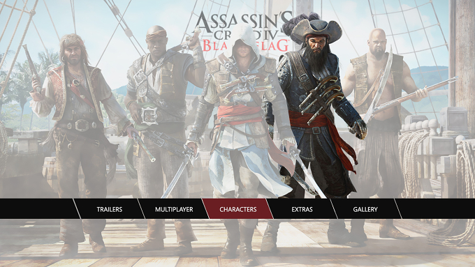 ASSASSINS CREED IV BLACK FLAG UX/UI Design by Helen Fricker