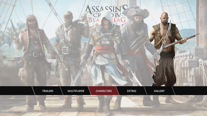 ASSASSINS CREED IV BLACK FLAG UX/UI Design by Helen Fricker