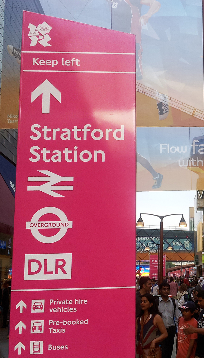 London 2012 Olympic Wayfinding and Signage by Minale Tattersfield for ...