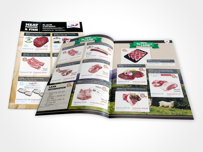 JJ Food Service, Logo and Promotional Design by Jonathan for JJ Food Service