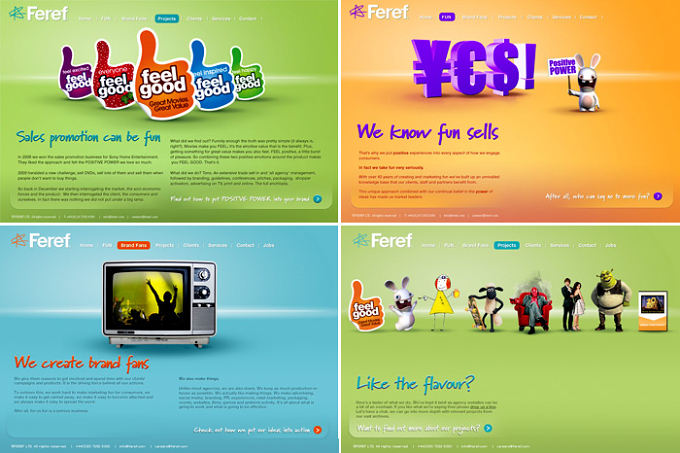 Feref website redesign by William for Feref