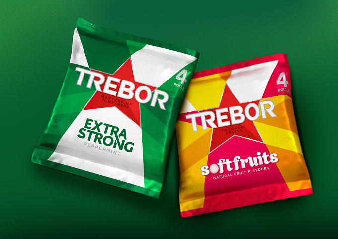 Trebor brand and packaging redesign by Bulletproof for Mondelēz ...
