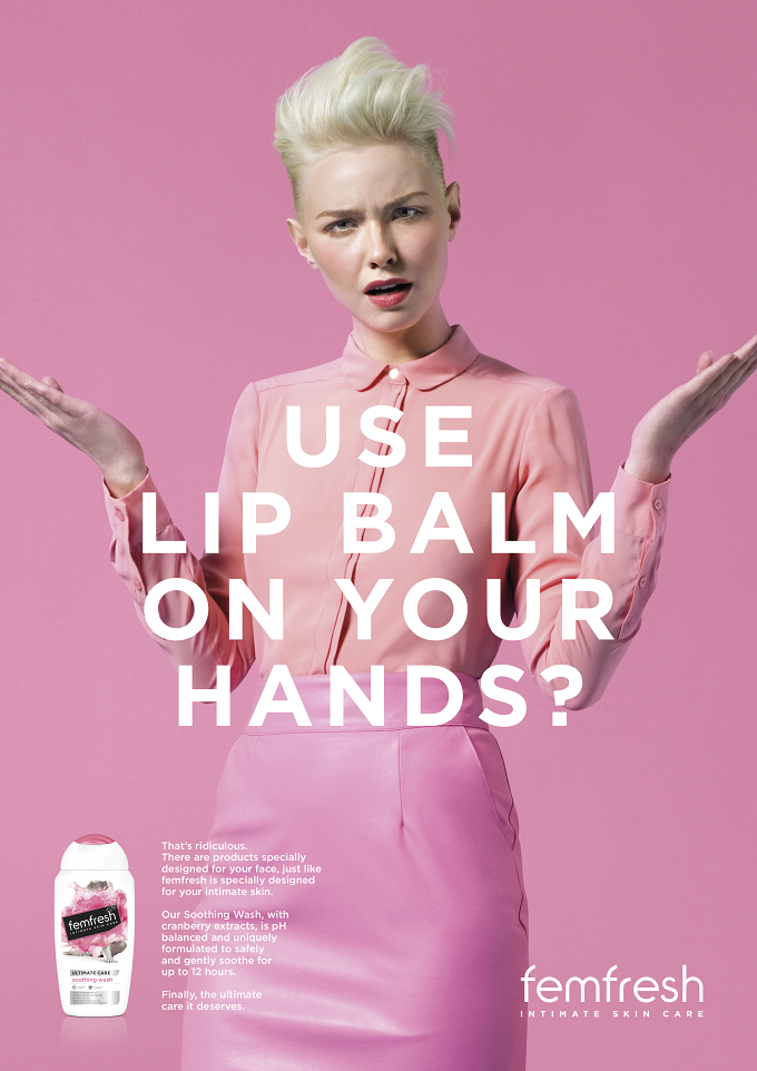 Femfresh Adverts by PEROU by JSR Agency for Femfresh