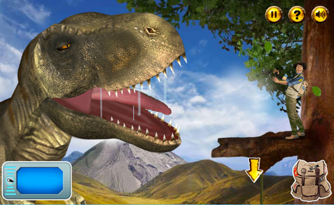 Andy's Dinosaur Adventures game by BBC for BBC