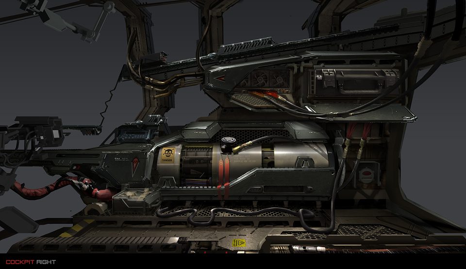 UI/UX Design for Eve: Valkyrie by Atomhawk for CCP