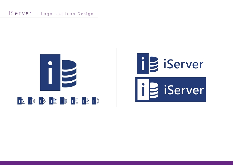 iServer Logo and Icon Development by Rebecca for Orbus Software