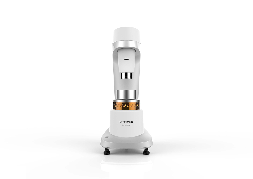 Optimec is830 contact lens measurement by Clive Goodwin for Optimec