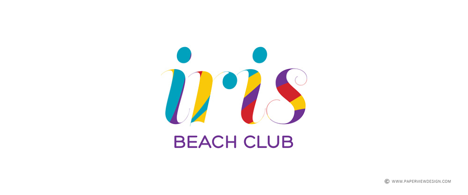 Iris Beach Club by Paperview Design