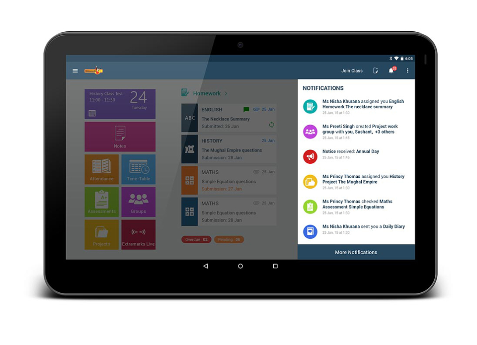 Extramarks: Digital transformation by Think Design Collaborative for ...