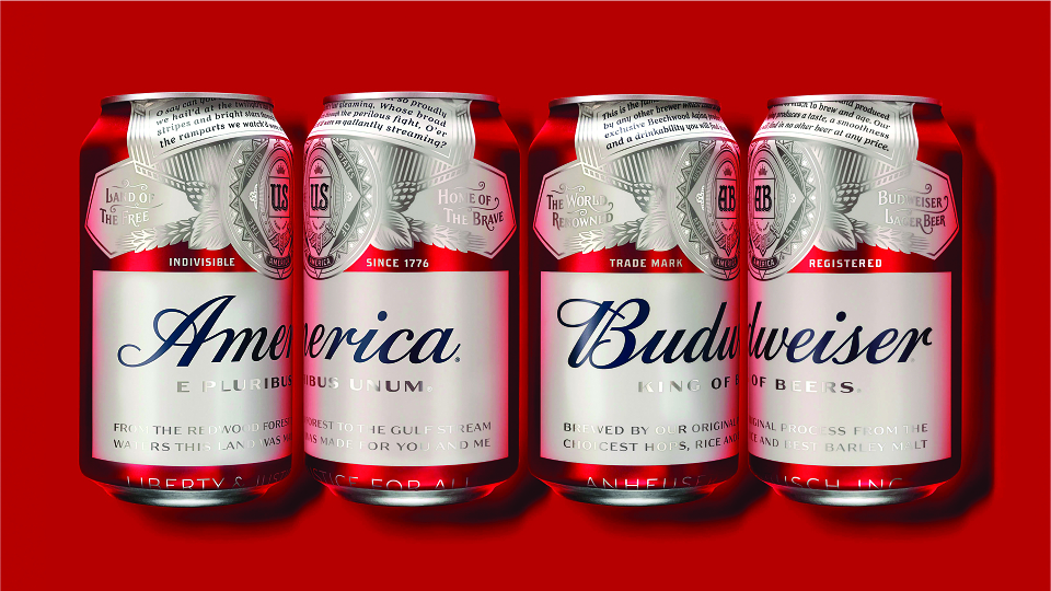 Budweiser America by Jones Knowles Ritchie for AB InBev