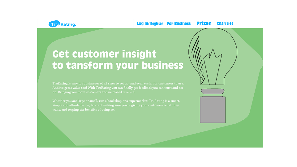 TruRating Web Rebrand by Neasa Carroll