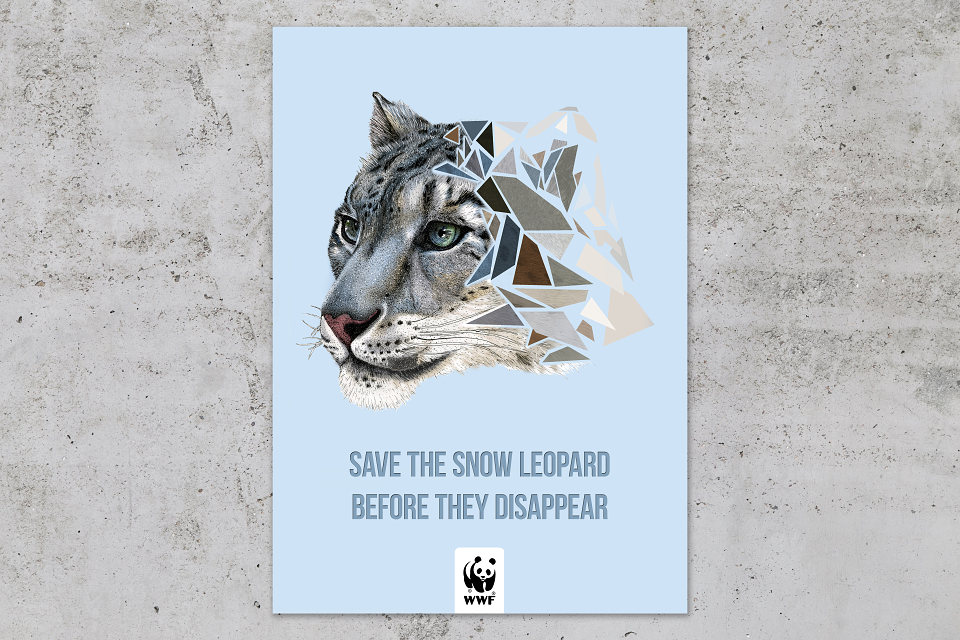 Non-profit Poster Designs by Emma Bevan for WWF, Greenpeace & IntoAfrica