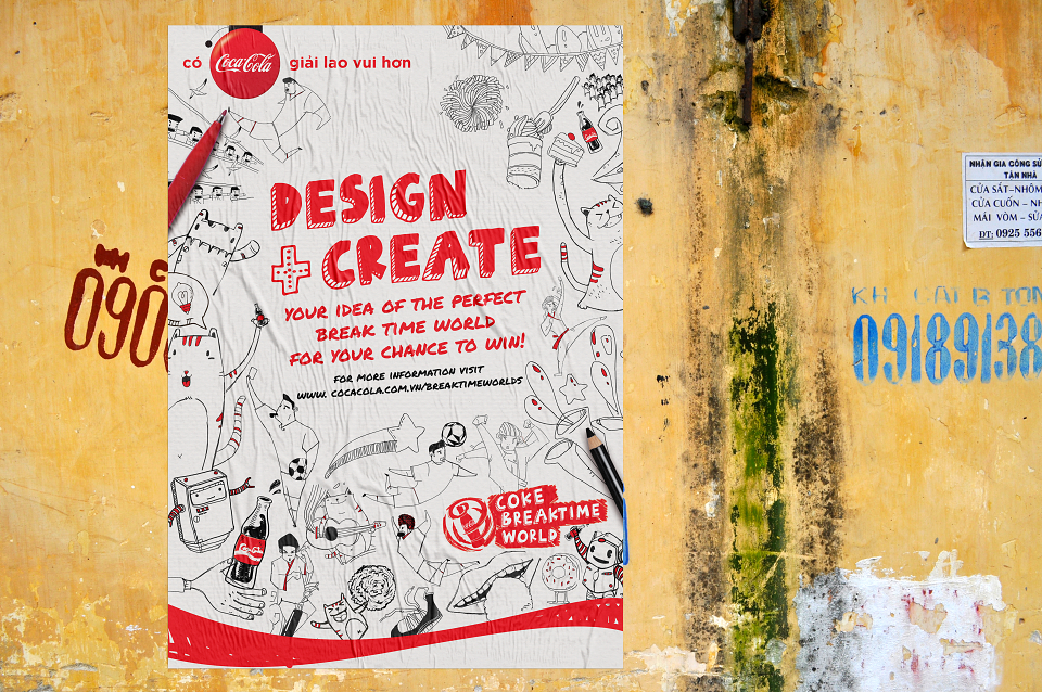 COCA-COLA - 360° CAMPAIGN by Emily Nault for Coca-Cola Vietnam