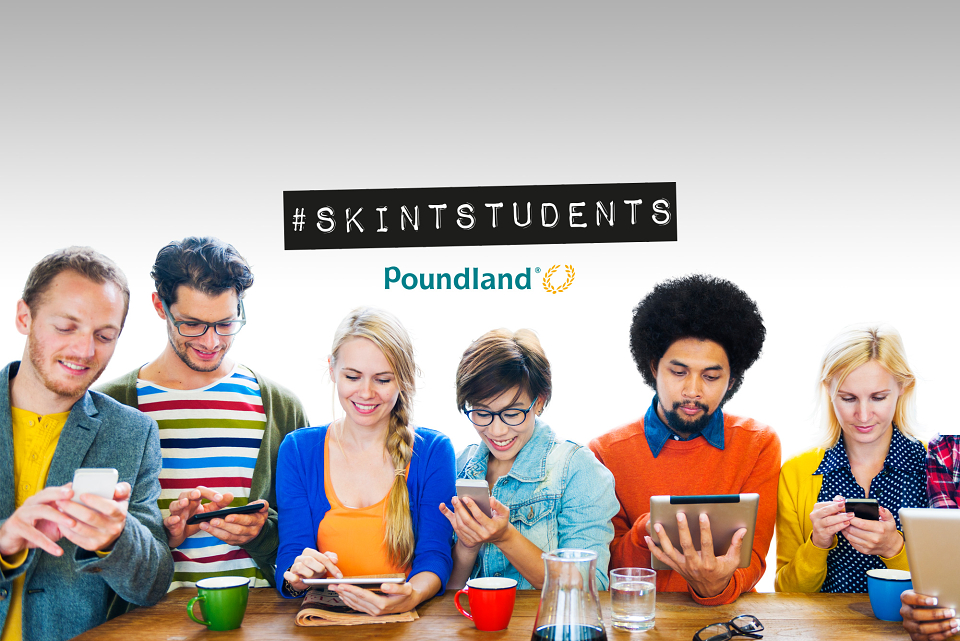 Poundland - Skint Student Marketing Campaign by AMA for Poundland