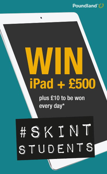 Poundland - Skint Student Marketing Campaign by AMA for Poundland