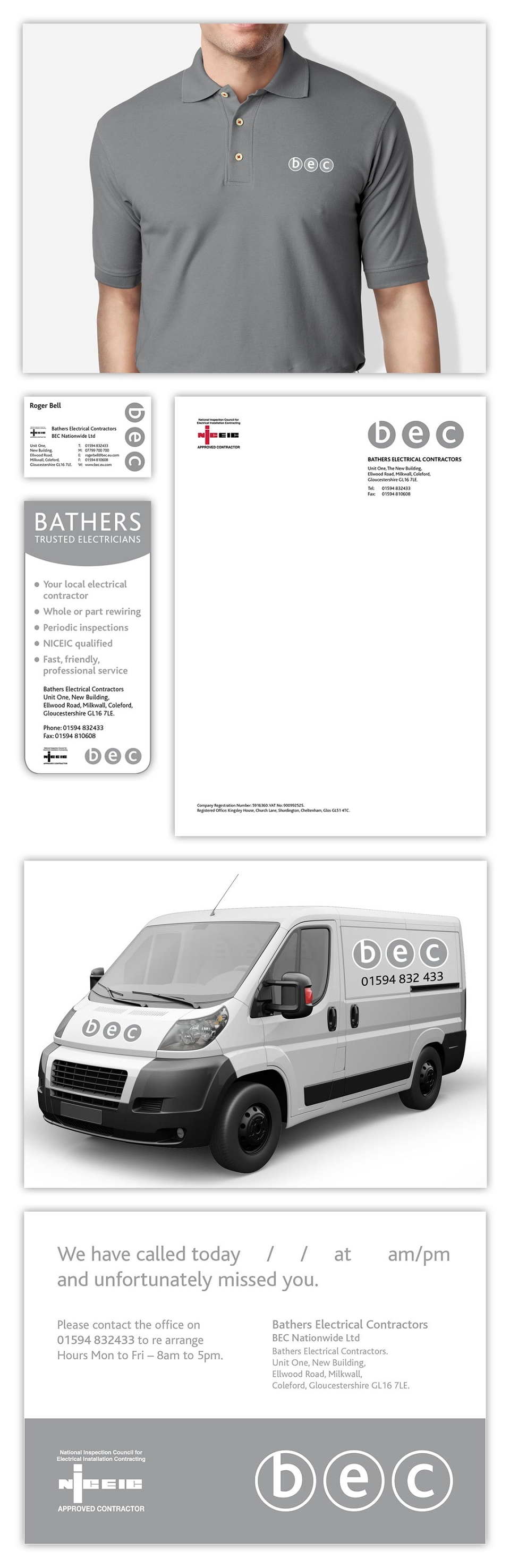 BEC Logo / Brand / Identity design by Stuart Lee for BEC