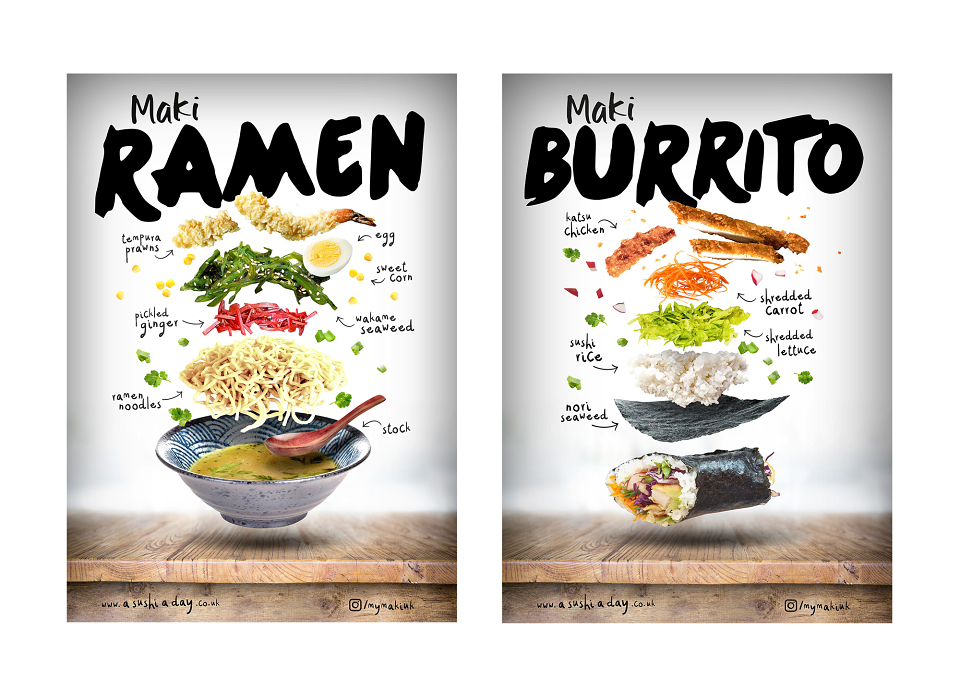 Maki Posters by Deliciously Creative for Maki