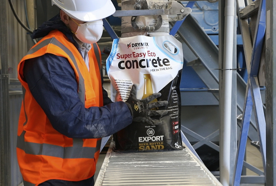 DB Export Beer Bottle Sand by Colenso BBDO for DB Breweries / Heineken NZ