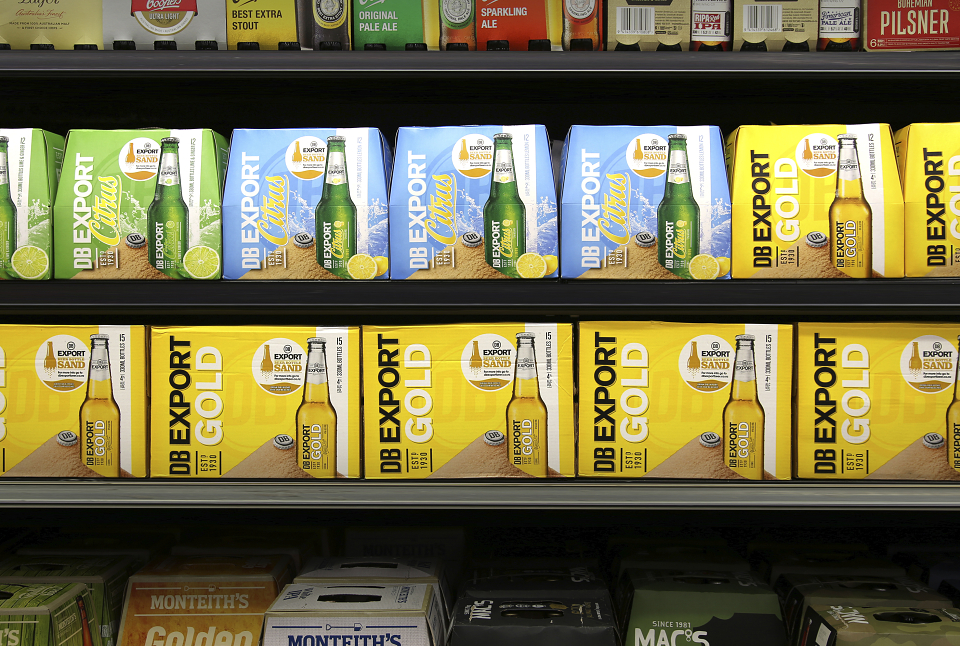 DB Export Beer Bottle Sand by Colenso BBDO for DB Breweries / Heineken NZ