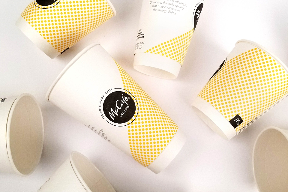 McCafe Packaging Redesign by Boxer Brand Design for McDonald's