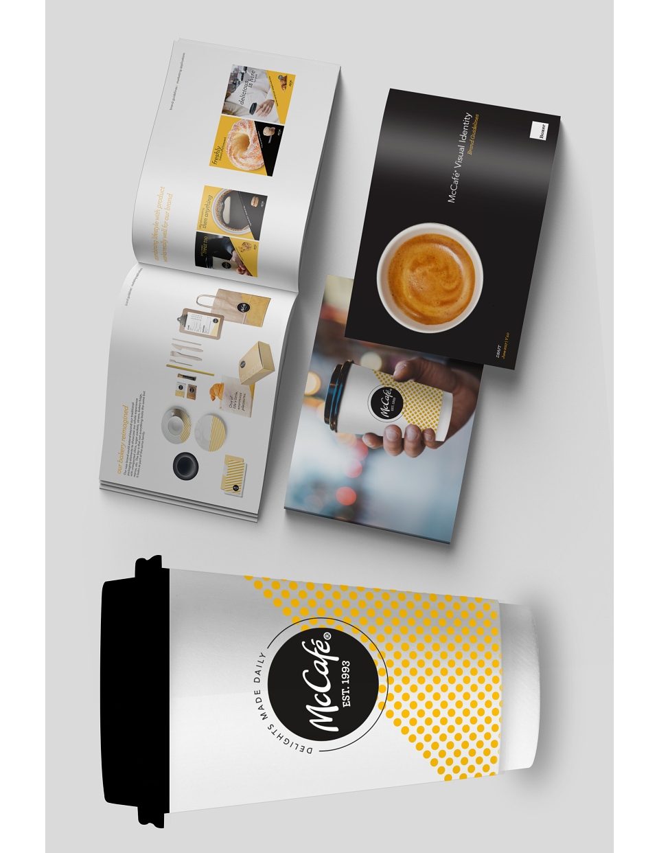 McCafe Packaging Redesign by Boxer Brand Design for McDonald's