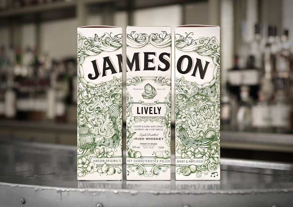 Jameson Whiskey - Deconstructed Series 'LIVELY' by JSR Agency for ...
