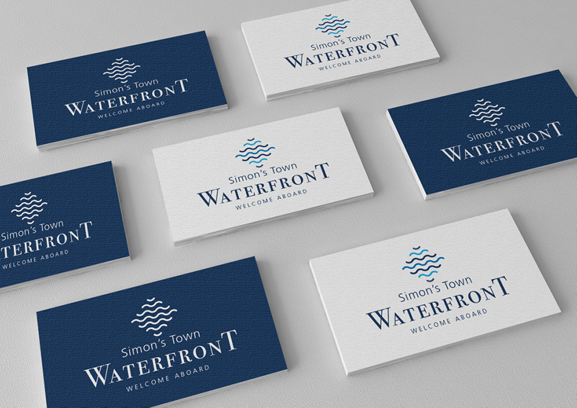 Simon's Town Waterfront Logo by Mj De vries for Simon's Town Waterfront