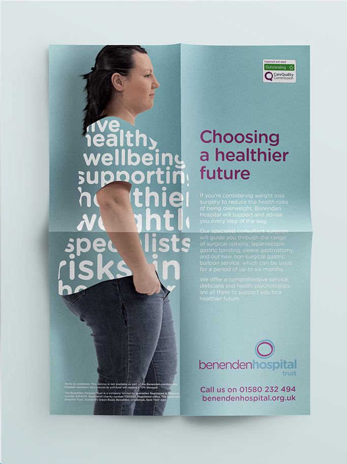 Various Benenden Hospital advertising campaign by Graeme Hall for ...