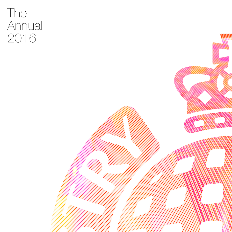 The Annual 2016 Album Cover by Ministry of Sound for Ministry of Sound
