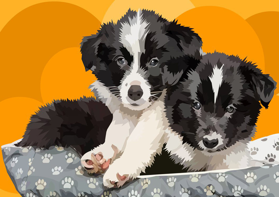 Dog vector art by Nomura Sinji